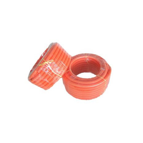 Orange Corrugated Conduit 32mm x 10Mtr | Flexible & Durable | UV ...