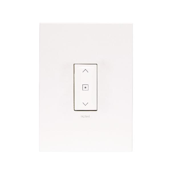 Smart Roller Blind Switch | 1 Gang 3 Wire | Netatmo Compatible | White by Legrand - AWNVBLIWE