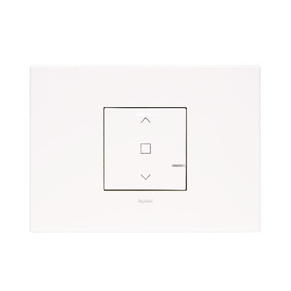 Wireless Blind Switch 1 Gang 2 Module | Battery Operated | White by ...