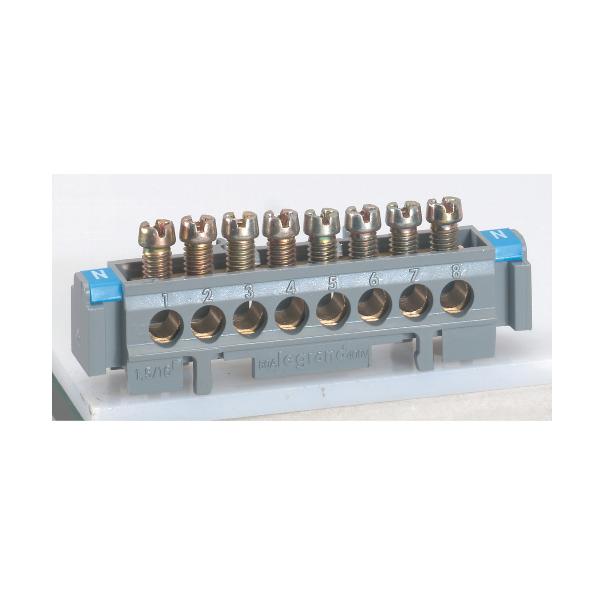 5 Way Terminal Block | 100A Max | Brass & Zinc-Plated | Mounted Support ...