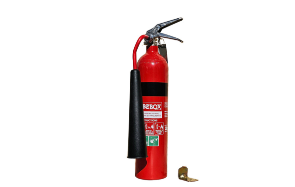 2kg CO2 Fire Extinguisher | 2B:E Fire Rating | Aluminium Cylinder ...