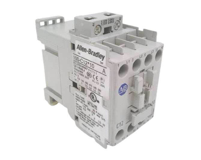 Contactor 5.5kW 3P 110V AC Coil | 12 Amp Current Rating | 1NO Auxiliary ...
