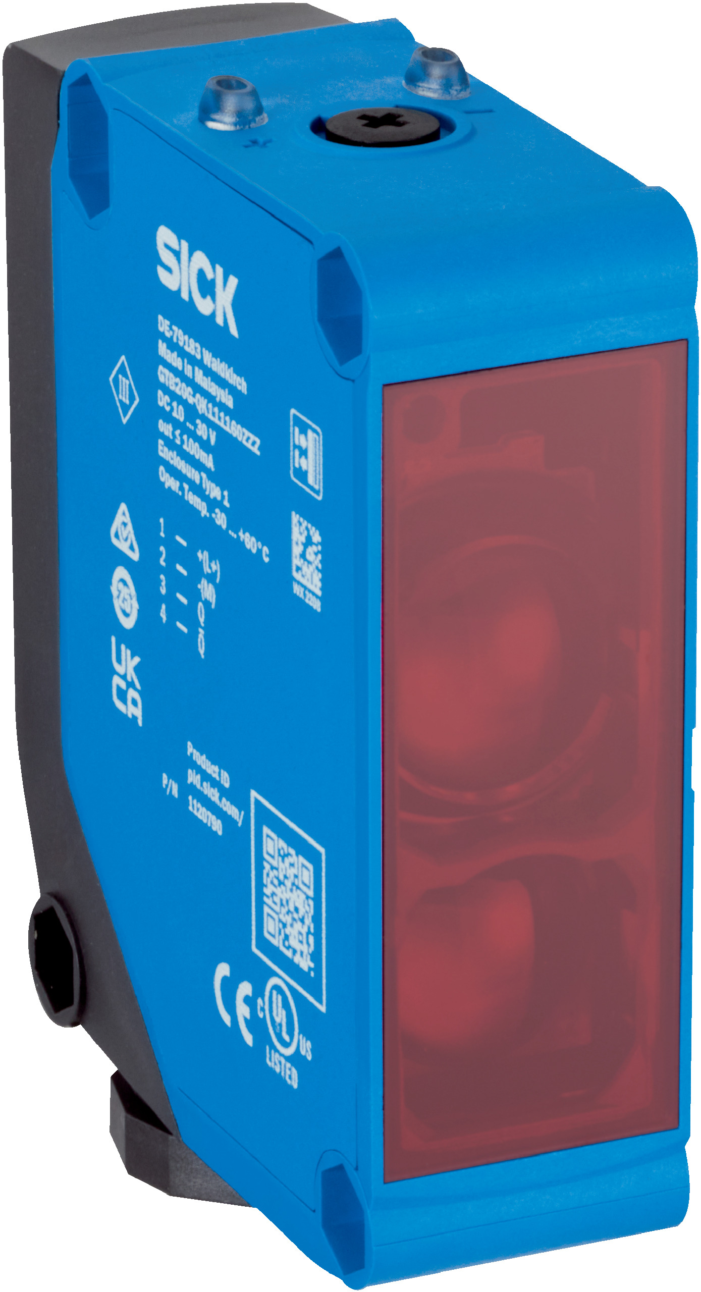 Photoelectric Proximity Sensor GTE20M-QLRC1170ZZZ | 0.005m to 3.5m Sensing Range | IP67 Rated ...