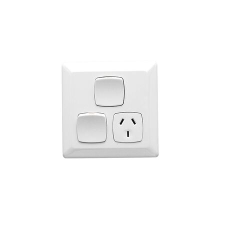 Single Switch Socket Outlet 250V 10A | Vertical Large Format ...