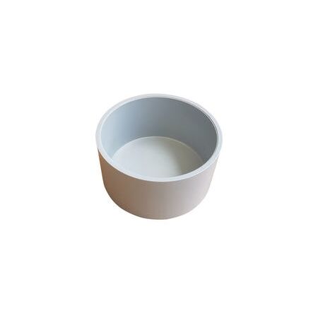 PVC Conduit End Cap 32mm | UV-Stabilised | Grey Finish by Cabac - EC32