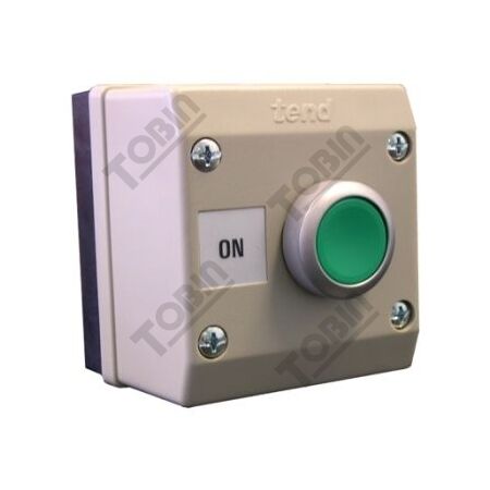 Control Station Green Pushbutton 1 N/O | Pre-Assembled | Easy Installation | by Tobin - TNB1-BFG21A