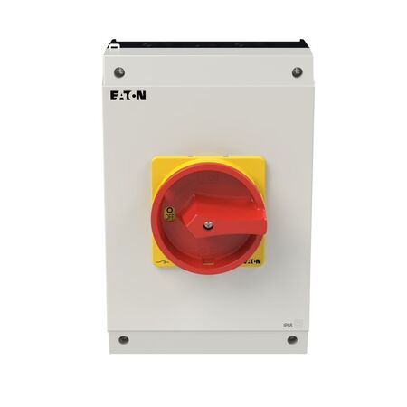 Eaton P3-63/I4/SVB Main Switch | 63A Rated Current | IP65 Protection | Emergency Stop Function ...