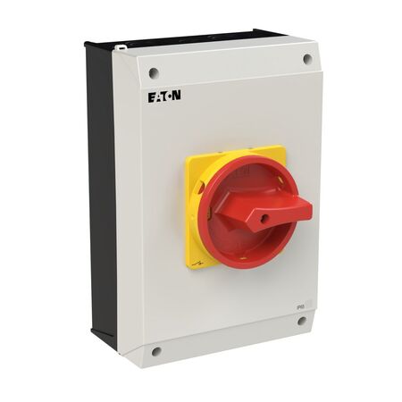 Eaton P3-63/I4/SVB Main Switch | 63A Rated Current | IP65 Protection | Emergency Stop Function ...