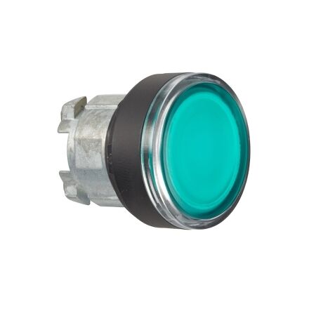 Illuminated Pushbutton HE | Green Flush Design | Spring Return ...