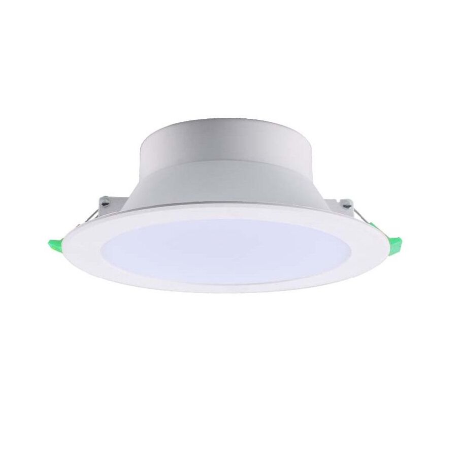 30W Dimmable LED Downlight | 150-180mm Cutout | Tri-Color - DL3050/WH/TC