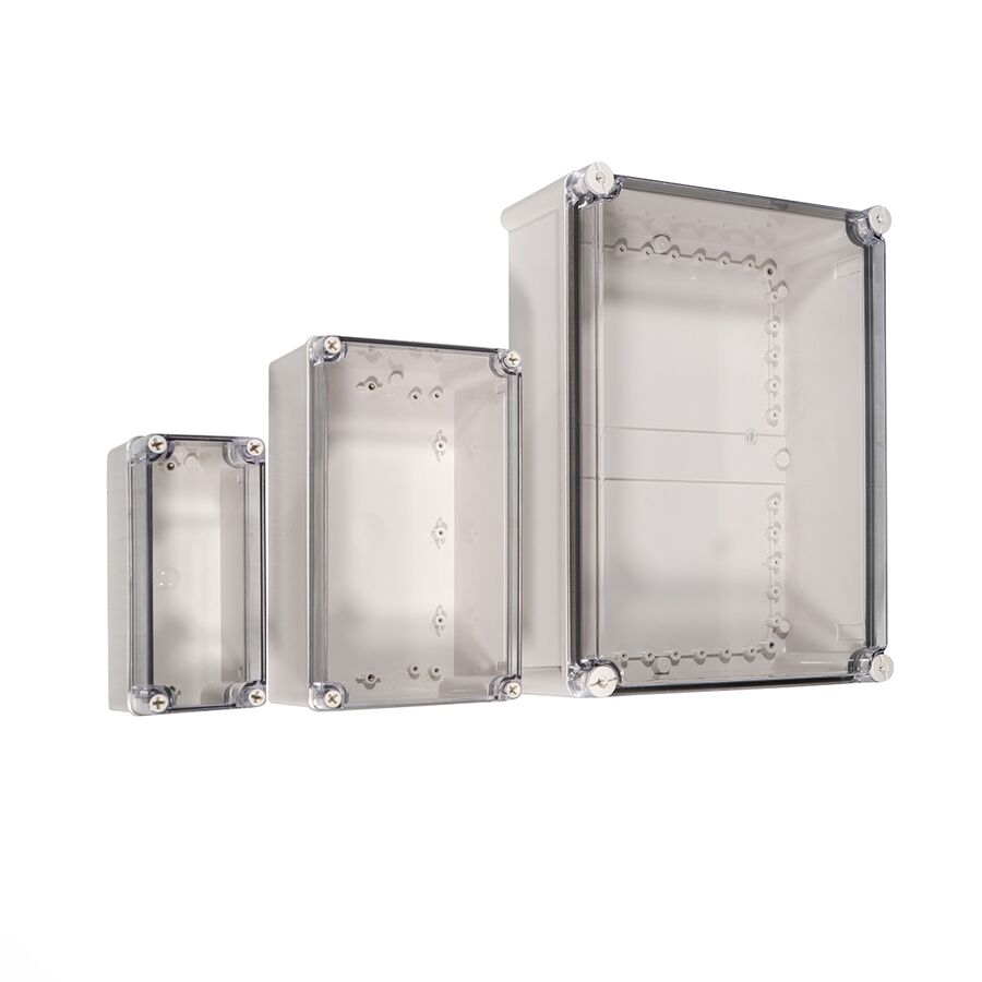 Non-Metallic Enclosure Clear Cover | IP66 | IK08 Impact Resistant ...