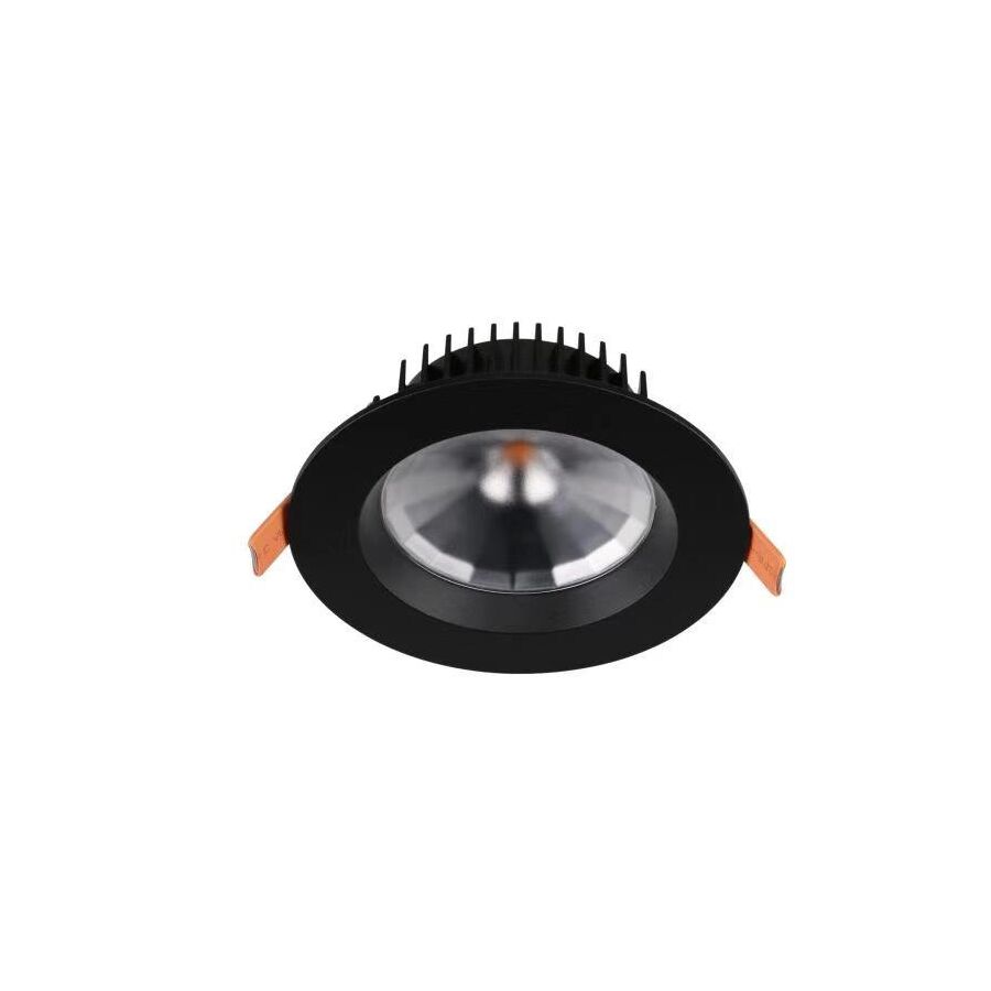 15W LED COB Downlight | 5 Colour Temp | 90-120mm Cutout - DL1584/BLK/TC