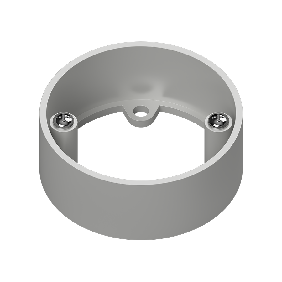 Junction Box Extension Ring 25mm Grey Impact-Resistant 20-Pack Matelec ...