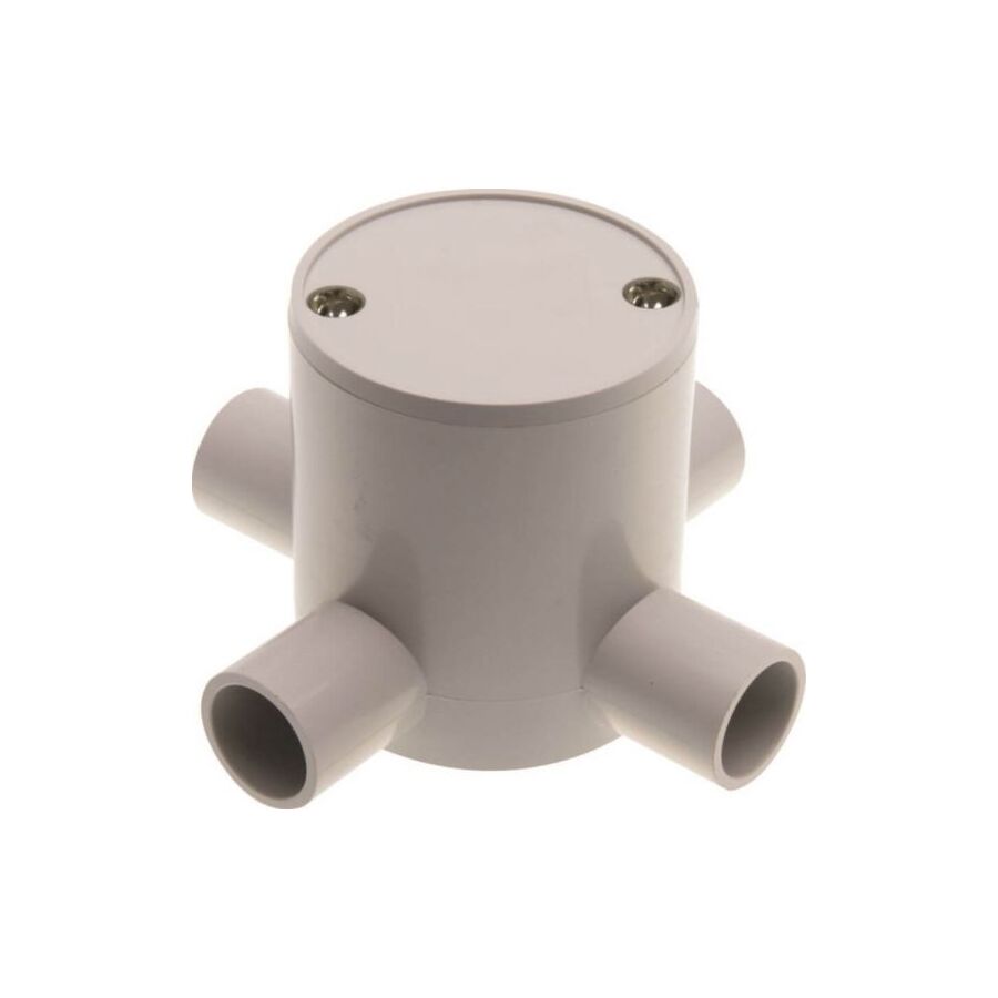 4 Way Deep Junction Box | IP65 | High Impact Plastic | Easy Wiring by ...