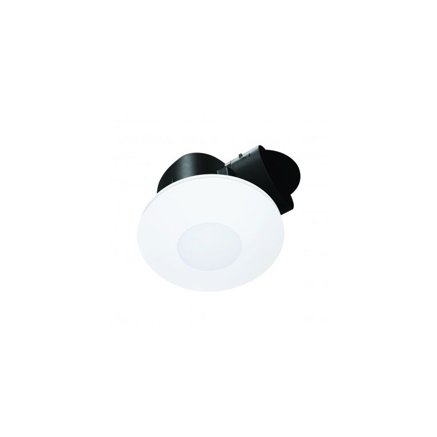 DC Exhaust Fan 200mm with-LED-Indicator Round Ventair - PVPXDC200WHRDLEDR