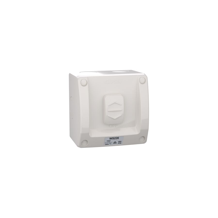 Weatherproof Outdoor Switch 1-Gang 20A 16AX IP66 Rated Variant-2 ...