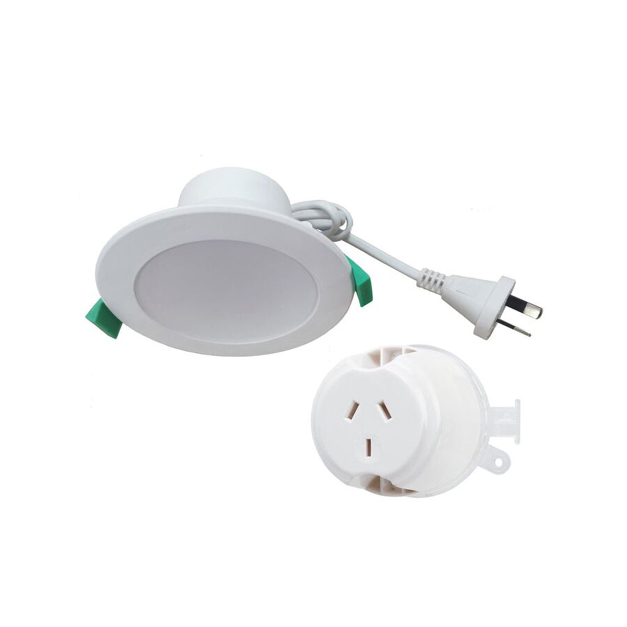 CCT Downlight Socket 20-Pack 8W Dimmable 3000K-5000K (White) Brilliant ...
