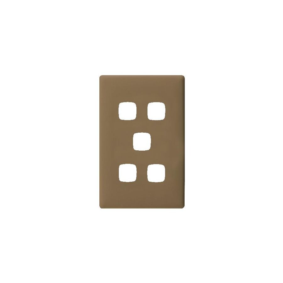5 Gang Switch Plate Design Material Legrand - LN770 5PLKH