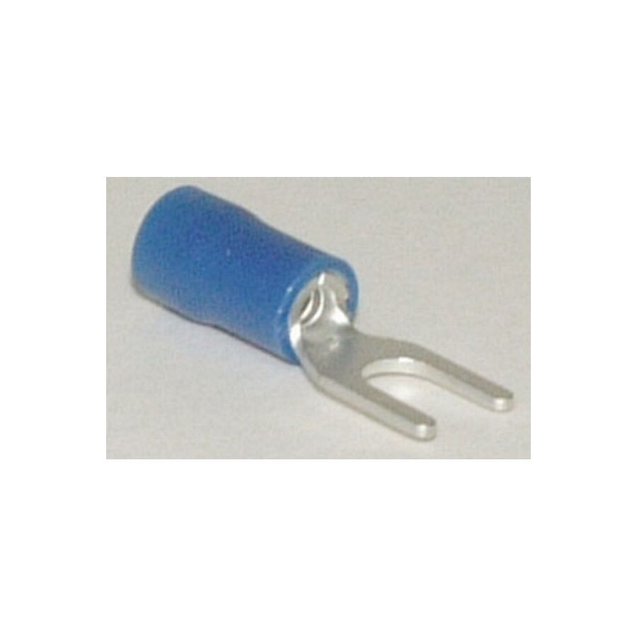 Fork Terminal 1.5-2.5mm2 M5 Blue DG Short Pack of 100 Repelec ...