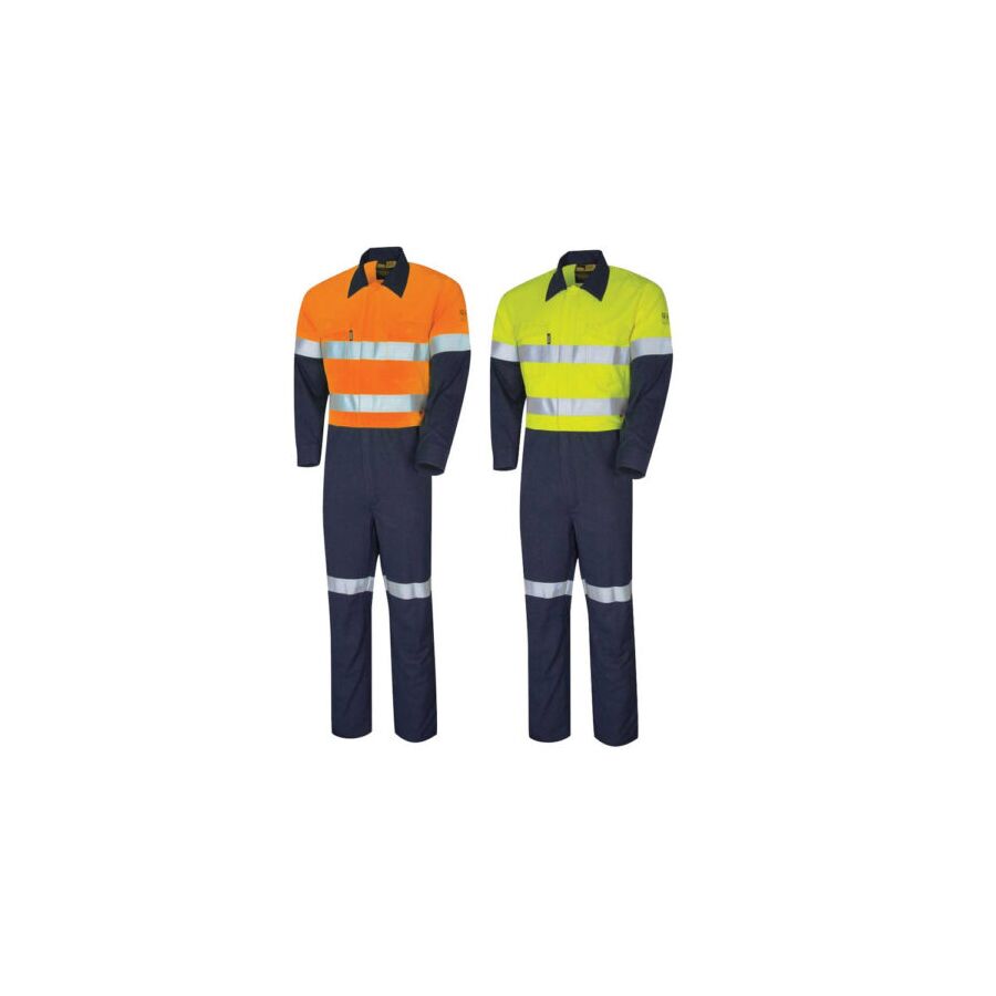 Arc Flash Coverall HRC2 9.6cal cm2 Two Tone Variant-1 Volt Safety - ARC ...