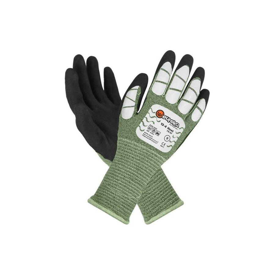 Arc Flash Gloves HRC2 16cal cm2 Flame Resistant High-Performance Fabric ...