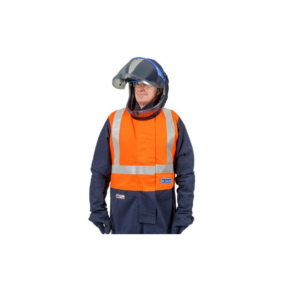 Arc Flash Kit HRC4 50cal/cm2 | Ultralight SLX Lift-Up Hood | Gore Pyrad ...