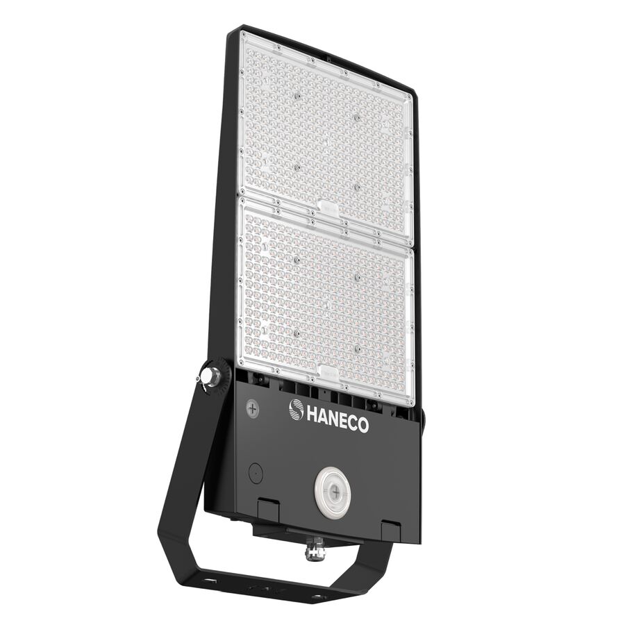 LED Flood Light 200W | IP65 & IK08 | Asymmetrical Lens | 4K by Haneco ...