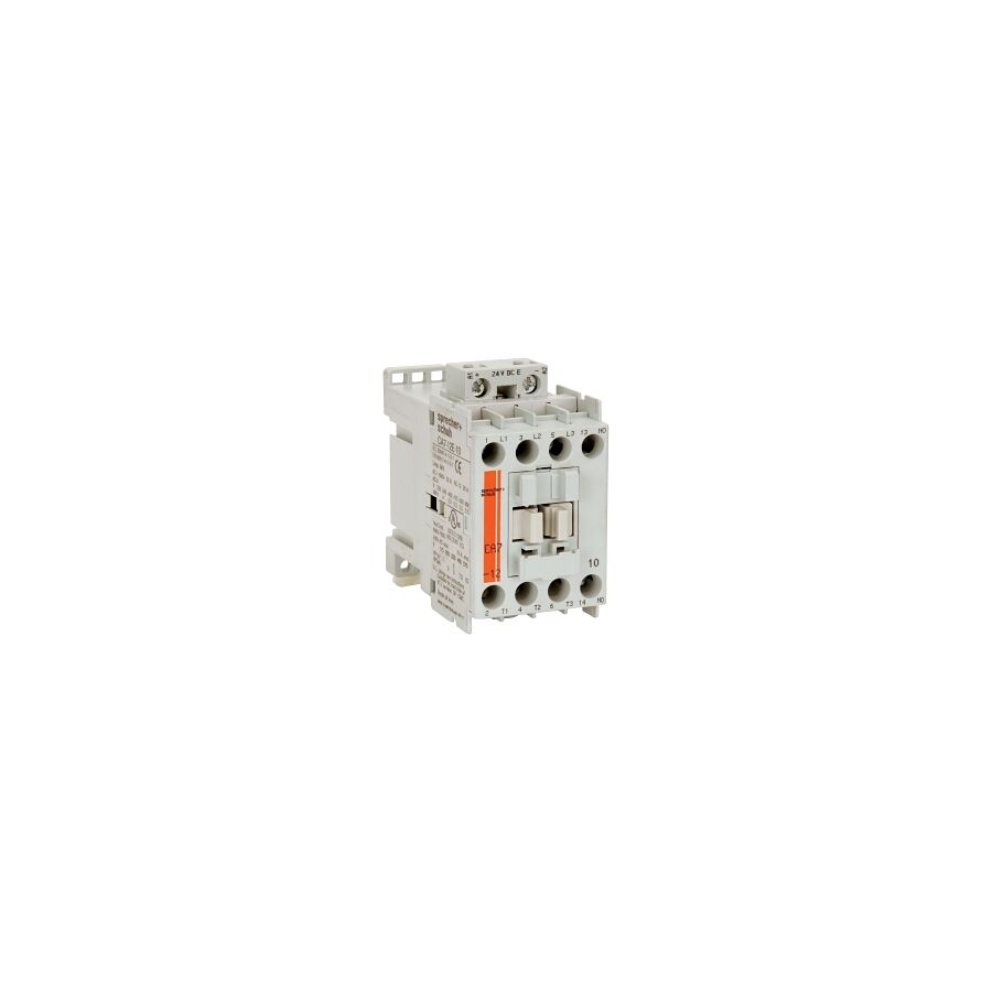 Contactor 5.5kW 4 Pole | 24VDC Coil | 2NO 2NC | DIN-Rail by NHP ...