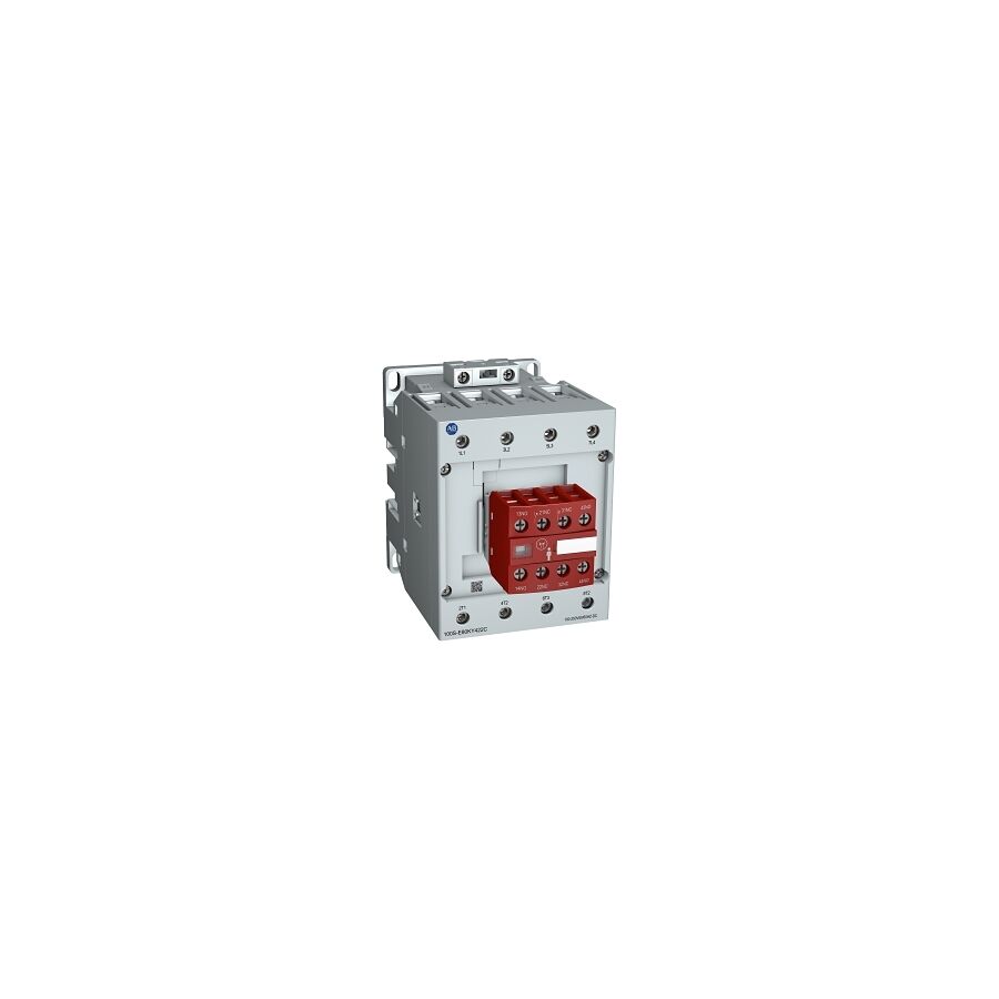 Safety Contactor 45kW 4P | 100-250V AC/DC Coil | 2NO 2NC Auxiliary by ...