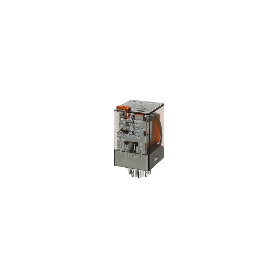 General Purpose Relay 10A 2CO | 110V DC Coil | Mechanical Indicator by ...
