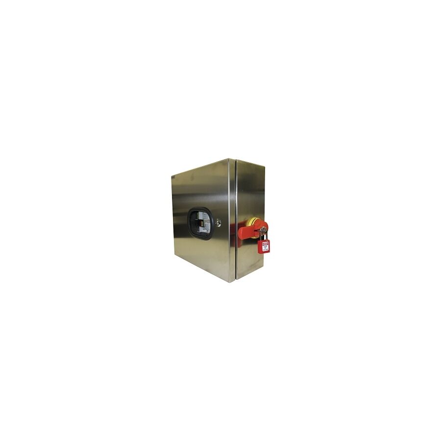 Enclosed Load Break Switch 3 Pole 400A | Side Operated | SS w/ Viewing ...