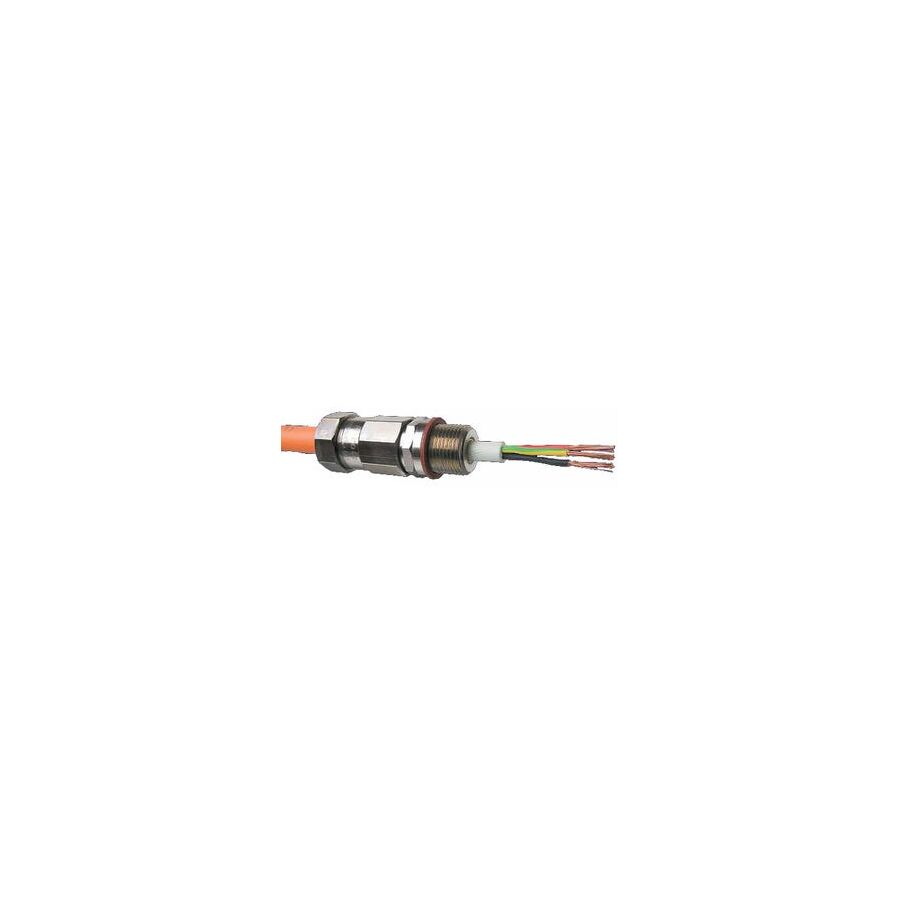 Flameproof Cable Gland M20-Variant-2 Nickel-Plated Brass Cabac IP66/68 ...