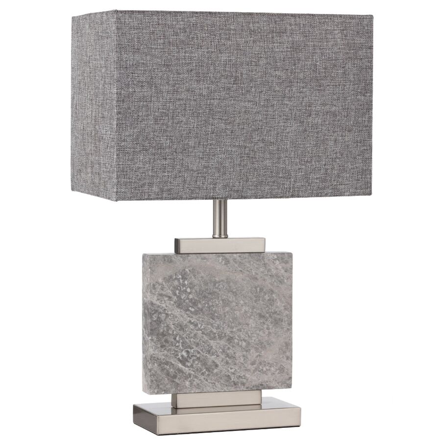 Table Lamp Marble Iron Base Dimmable Polished Finish TL-NKGYM Telbix ...