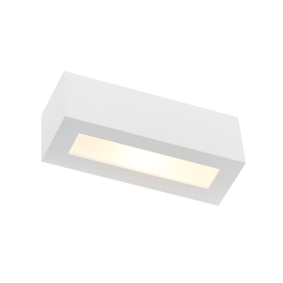 Gypsum Wall Light Matte White Finish Dimmable Indoor Accent Lighting ...
