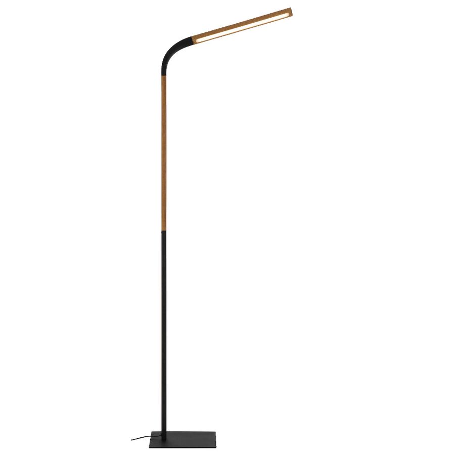 Adjustable LED Floor Lamp 10W 990 Lumens FL-BK Telbix - DUMAS FL-BK