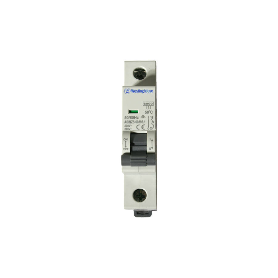 Miniature Circuit Breaker 4A 1P C Curve | 6kA Breaking Capacity ...