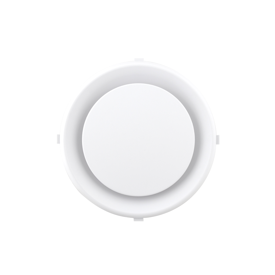 Plaster Mount Grille 200mm | Discreet Design | Galvanised Steel | Oval ...