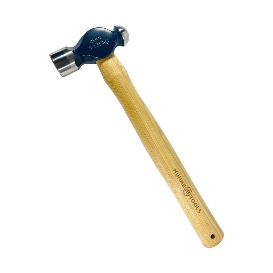 Ball Pein Hammer | Hardened Steel Head | Shock-Resistant Wedge Pinned ...
