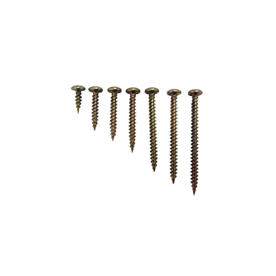 Pan Head Needle Point Screws | 6g x 40mm | Zinc Plated | Phillips Drive ...