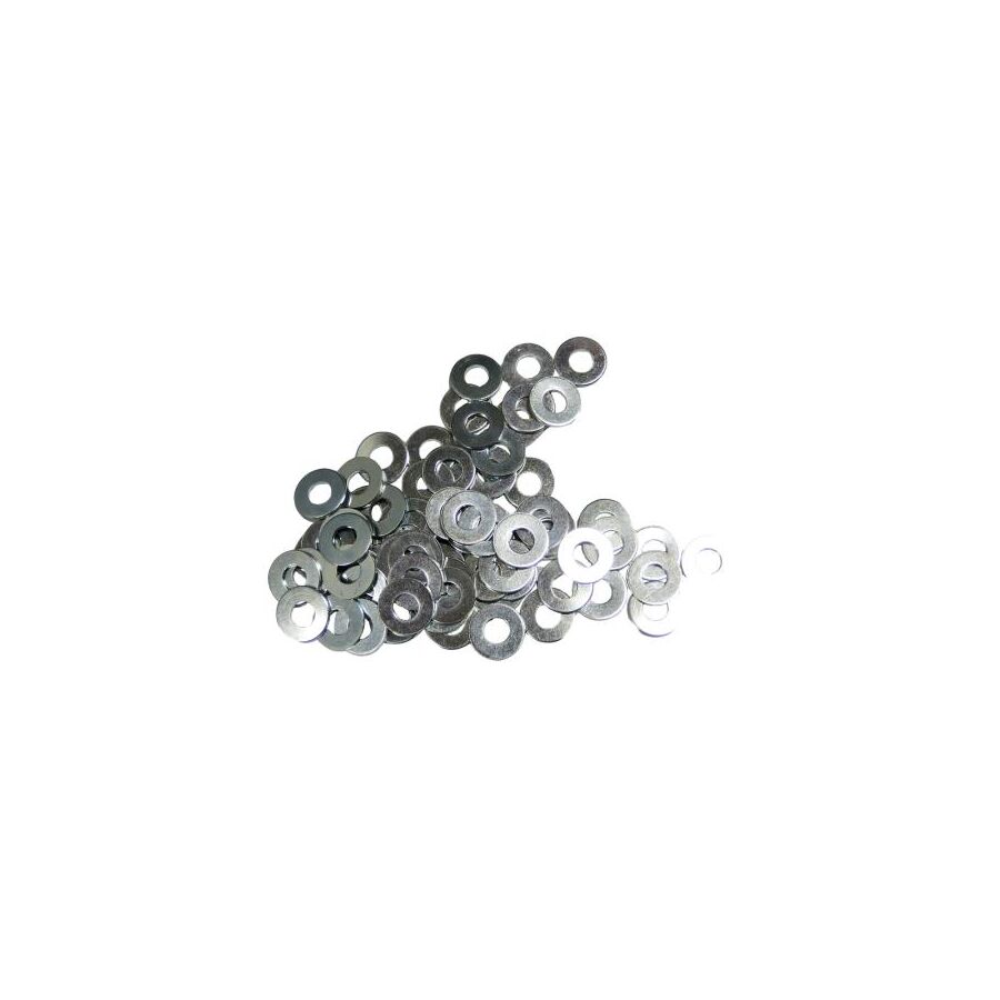 Flat Washers Steel Zinc Plated | Corrosion Resistant | 3/16 Inch ...