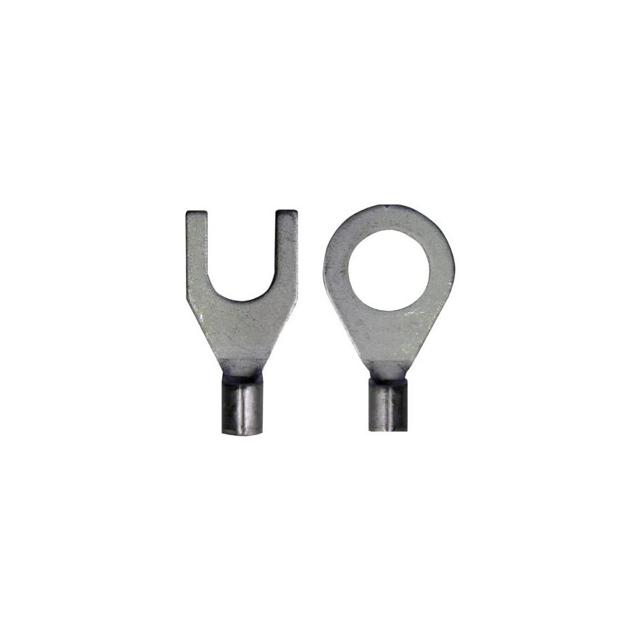 Crimp Terminal Non-Insulated Ring 8mm Cable | Copper with Electro ...