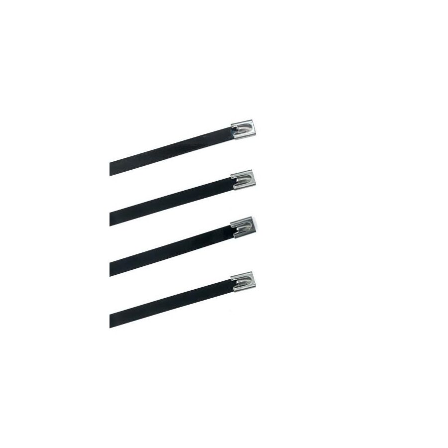 Cable Tie 304 Stainless Steel Heavy Duty Nylon Coated | UV Stabilized ...