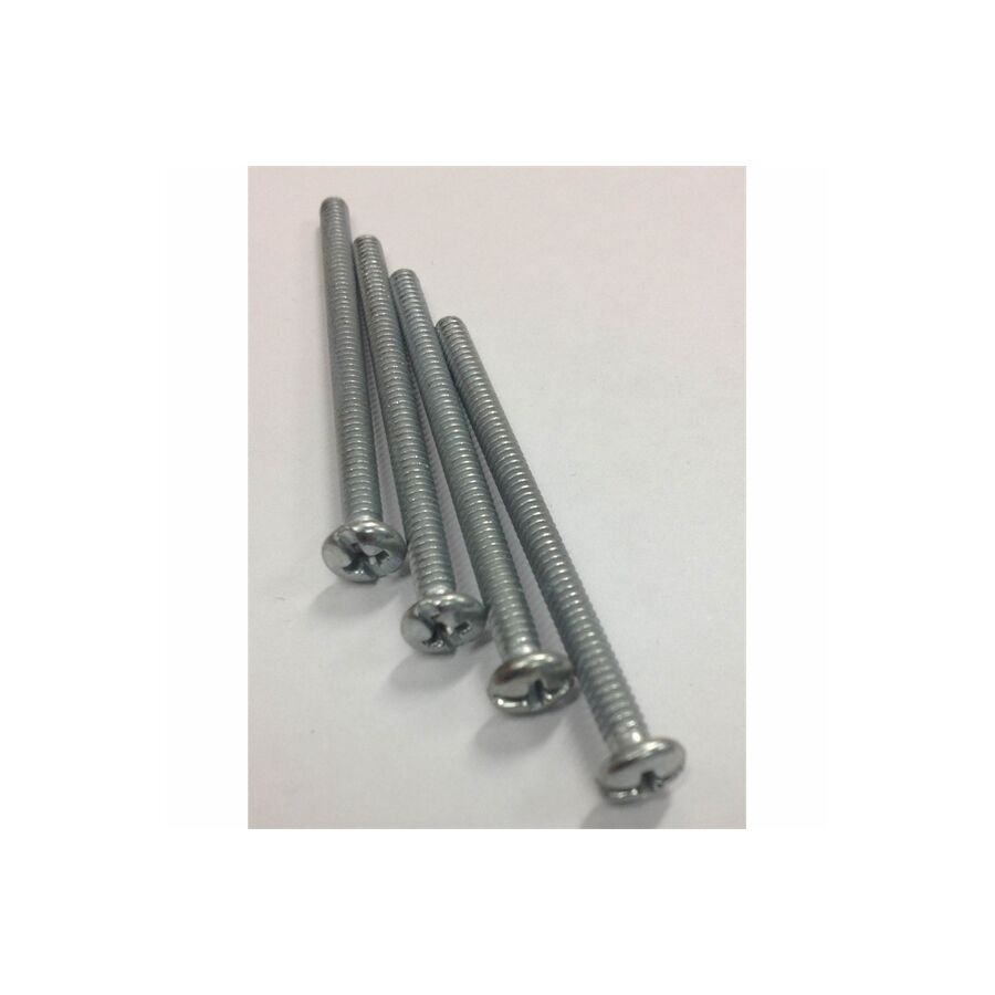 HPM Round Cable Clip Screws | 51mm Length | Nickel Plated Finish ...