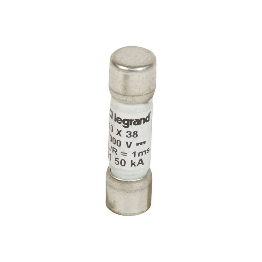 Cylindrical Ceramic Cartridge Fuse | 10x38mm | 8A & 1000V DC | gPV ...