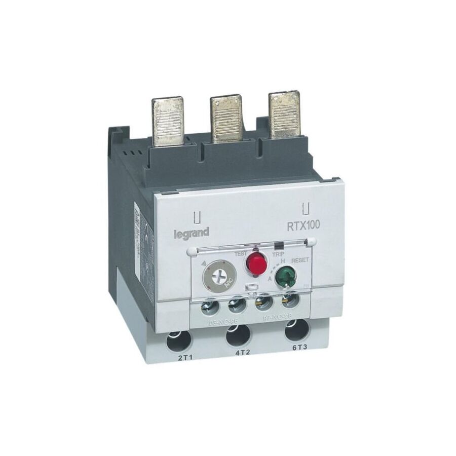 Thermal Overload Relay RTX3 100 | 45-65A Adjustable Range | Class 10A ...