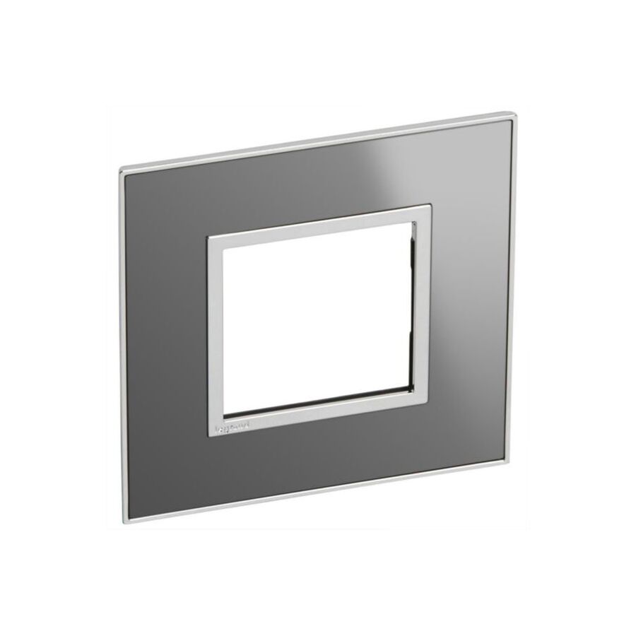 French and German Standard Plate | Reflective Stainless Steel | 2 ...