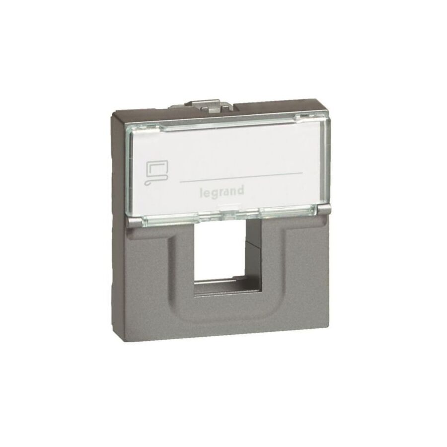 Arteor™ Adaptor for Systimax Data Socket | Magnesium Finish | Snap ...