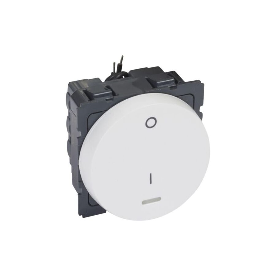 1-Way Double Pole Switch with Indicator | 20 AX Rated | IP40 Protection ...