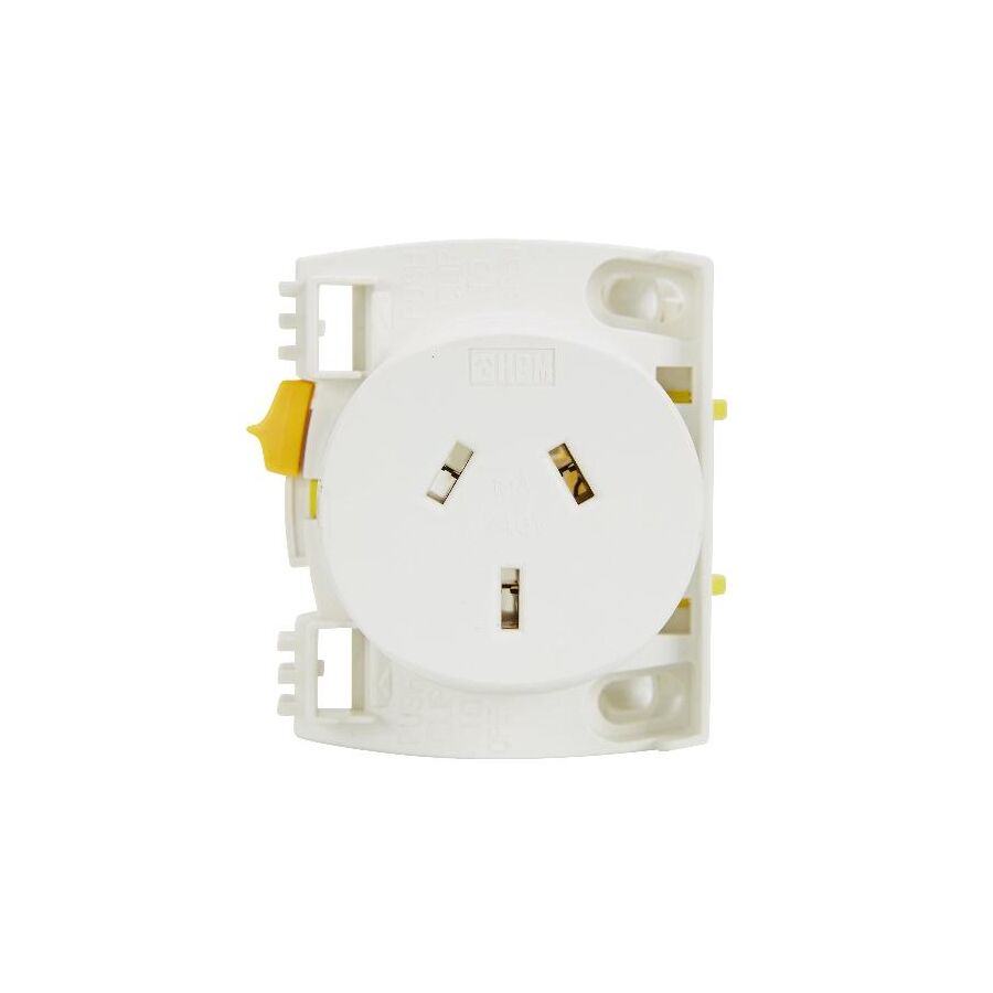 HPM 10A 3 Pin Quick Connect Plug Base | Compact Design | Extra Lock ...