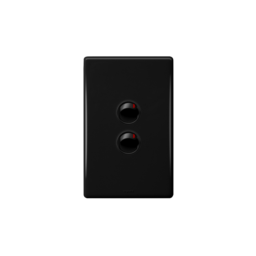 16AX 2 Way Single Pole Double Throw Rocker Switch | Durable Black ...